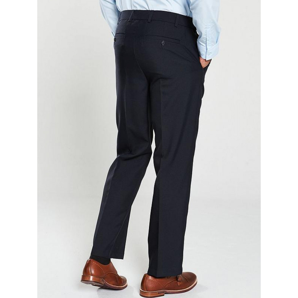 Skopes Flexible Waist Formal trousers Navy Blue